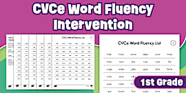 CVCe Words Activity Sheet