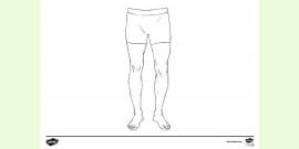 FREE! - Child Standing on 1 Leg Colouring Sheet | Colouring Sheets