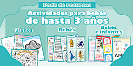 Actividades para niños de 2 años para imprimir