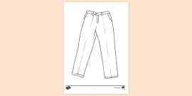 FREE! - Cagoule Waterproof Coat Colouring Sheet - Twinkl