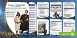 FREE! - Matilda Font | Matilda The Musical Display Resources