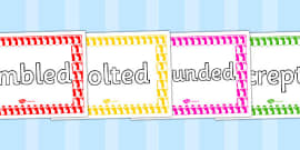 Alternative Words For Walk (teacher made) - Twinkl