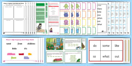 Phase 3 Letters and Sounds Activity Planning Pack - Twinkl