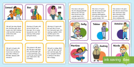 FREE! - ESL Guess Who Game | Twinkl Resources | ESL | EFL | TEFL