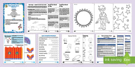 Space Bar Graph Activity (teacher made)