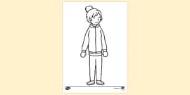 FREE! - Ugg Boots Colouring Sheet (teacher made) - Twinkl