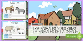 Juego interactivo: Los animales de la granja y sus sonidos