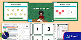 Phase 1 Number: Count, Read and Write to 20 (teacher made)