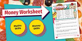 Money Word Problems Worksheet / Worksheet