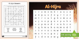 Al-Hijra Word Mat (teacher made)