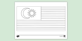 FREE! - Chinese Flag Colouring Sheet | Colouring | Twinkl Resources