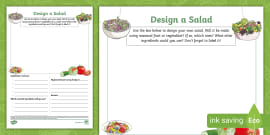 Design a Sandwich Planning Worksheet / Worksheet - Twinkl