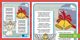 Campana sobre Campana Póster DIN A4 (teacher made) - Twinkl