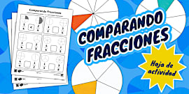 Comparar y ordenar fracciones - trabajo diferenciado -Twinkl