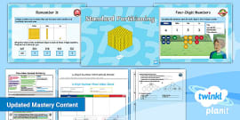 Year 4 Worksheet Pack – Partitioning – Primary Resource