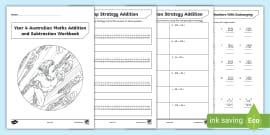 Addition & Subtraction | Australian Year 3 Maths Worksheets