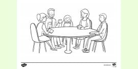 FREE! - Child Speaking Clearly Colouring | Colouring Sheets