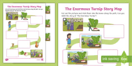 FREE! - The Enormous Turnip Read and Draw Worksheet