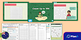 Recognise, Read and Write Numbers up to 100 Worksheet / Worksheets