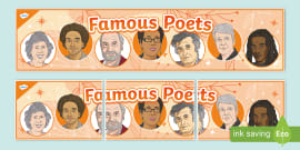 Famous Welsh Poets - Welsh Language Poetry - Twinkl