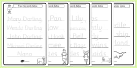 Peter Pan Word Search - Reading Resource - Twinkl