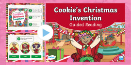 Cookie's Christmas Phonics Phase 5 Worksheet | Twinkl