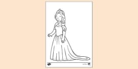 Design a Princess Dress Activity (teacher made) - Twinkl