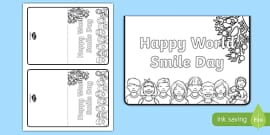 * NEW * Things That Make Me Happy Worksheet - EYFS, Early Years, KS1, Key