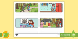 Ficha de actividad: Libro - Caperucita Roja - Twinkl