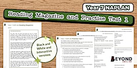 Year 7 English Papers | Beyond