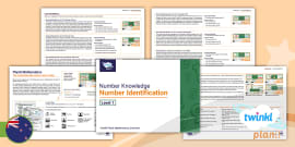 FREE! - Level 3 Number Identification: Overview - Twinkl