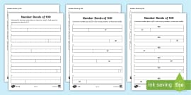 Blank Bar Model Template - Primary Maths Resource