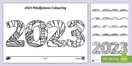 Science Themed Mindfulness Colouring Pages - Twinkl