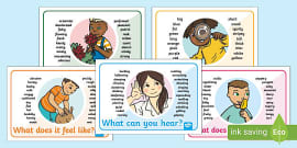 Food Adjectives Word Mat (teacher made)