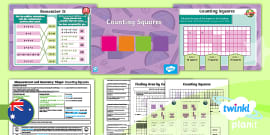 Year 4 Measurement: Finding Area Lesson 2 (teacher made)