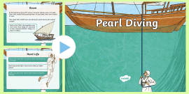Pearl Diving Job Matching Worksheet / Worksheet - Twinkl