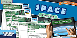 STEM (Nature of STEM) Space PowerPoint (4th Class)