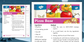 Pizza Toppings Word Mat (teacher made) - Twinkl