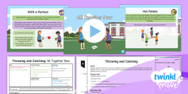 What is a Push Throw - Shot Put Technique - Twinkl