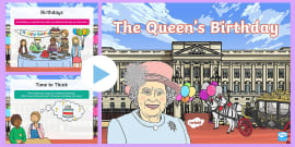 The Queen's Birthday Card (teacher made)