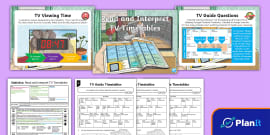 Y5 Statistics PlanIt Maths Lesson 5 Read and Interpret Timetables