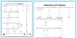 What is Capacity? | Twinkl Teaching Wiki - Twinkl