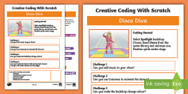 Scratch Blocks Coding Display Poster
