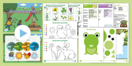 Spring Craft Activity Pack - Teaching Resource - Twinkl