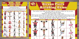 Circus Bingo Game Printable | Twinkl Party (teacher made)