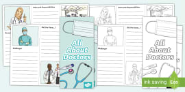 Doctor's Bag Craft Template | Play Doctors | Role Play EYFS