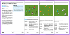 Easy Football Skills Cards Pack | KS2 PE Resource