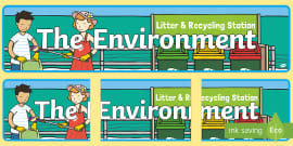 Numbers Everywhere! Numerals in the Environment Display Banner
