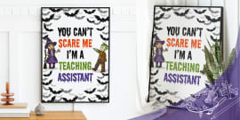 FREE! - Keep Calm I'm a Teaching Assistant Poster - Twinkl
