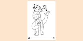 FREE! - Child Reading Colouring Sheet | Colouring Pages | Twinkl